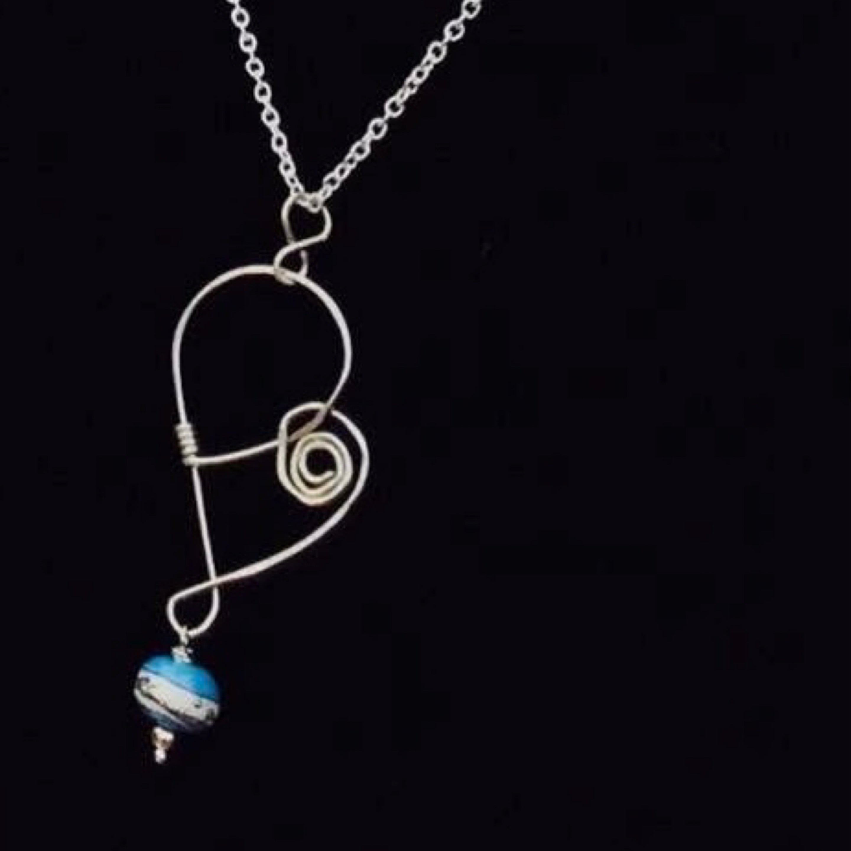 Wirework Necklace Pendant Workshop April 28, 6-8pm | together designs